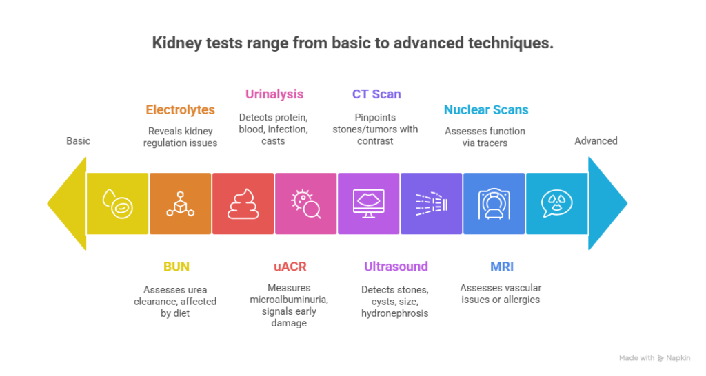 Kidney Health Tests: Blood, Urine & Imaging Explained